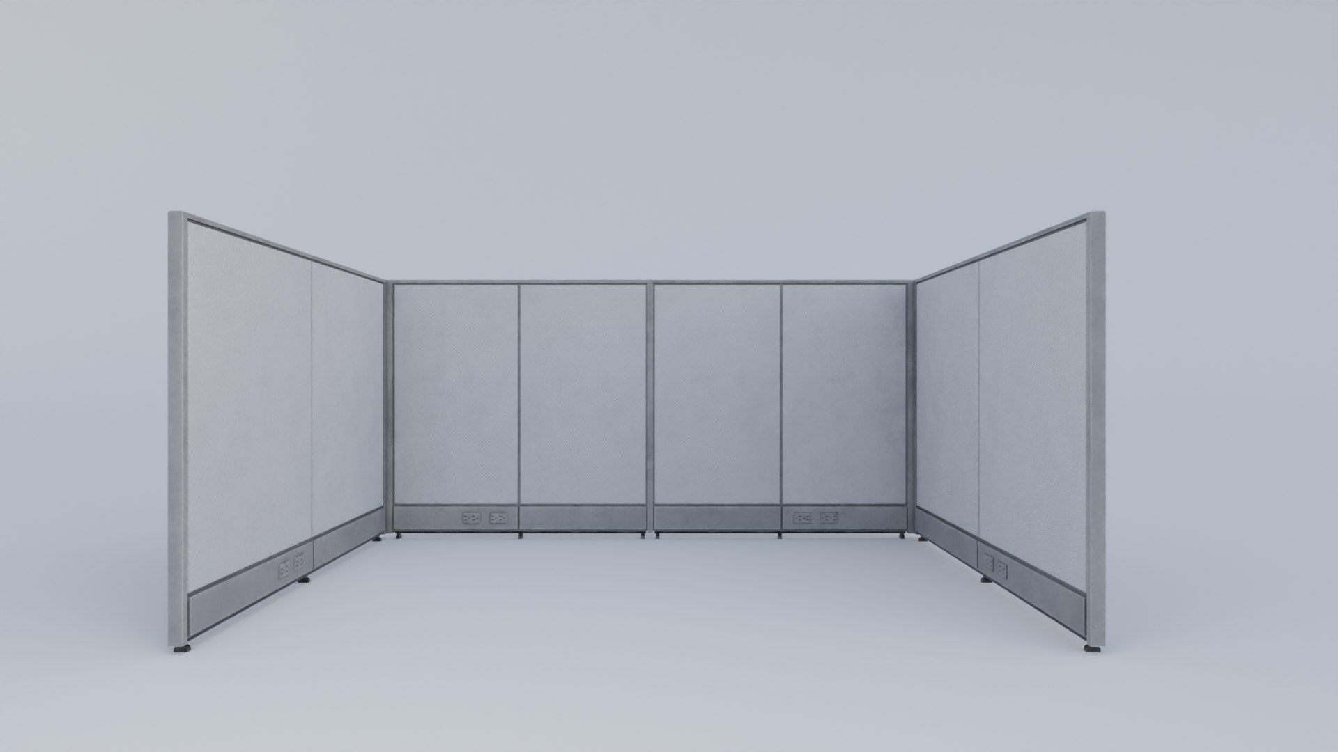 Office Cubicle 4K And 2K Textures 3D - TurboSquid 2008128
