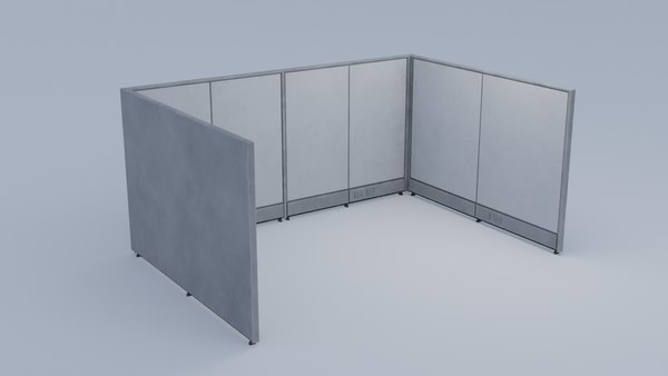 Office Cubicle 4K and 2K Textures 3D - TurboSquid 2008128