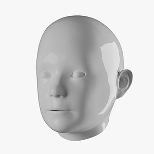 Mannequin Head 3D Models for Download | TurboSquid