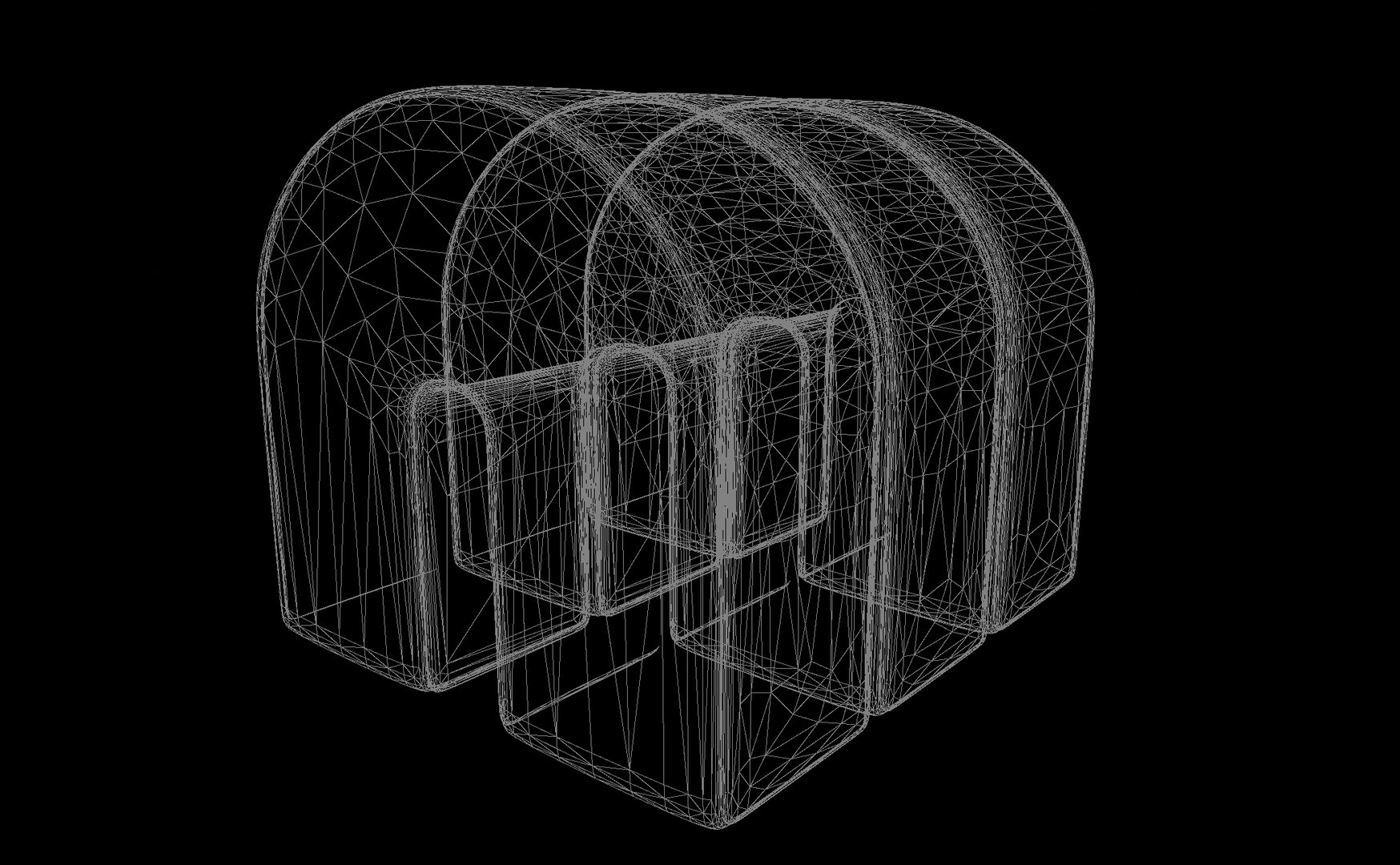 Arched Stool 3D Model - TurboSquid 2033467