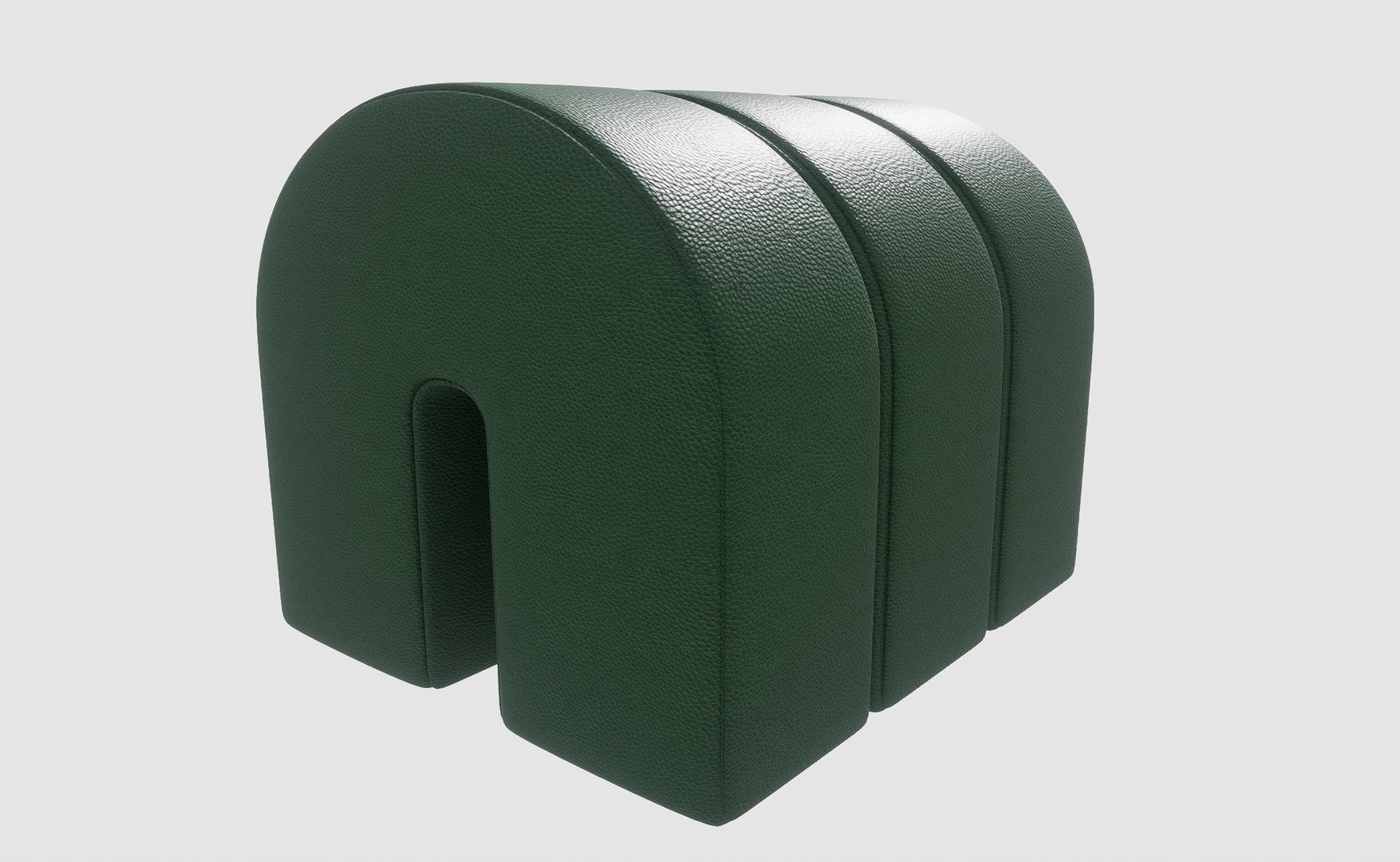 Arched Stool 3D Model - TurboSquid 2033467