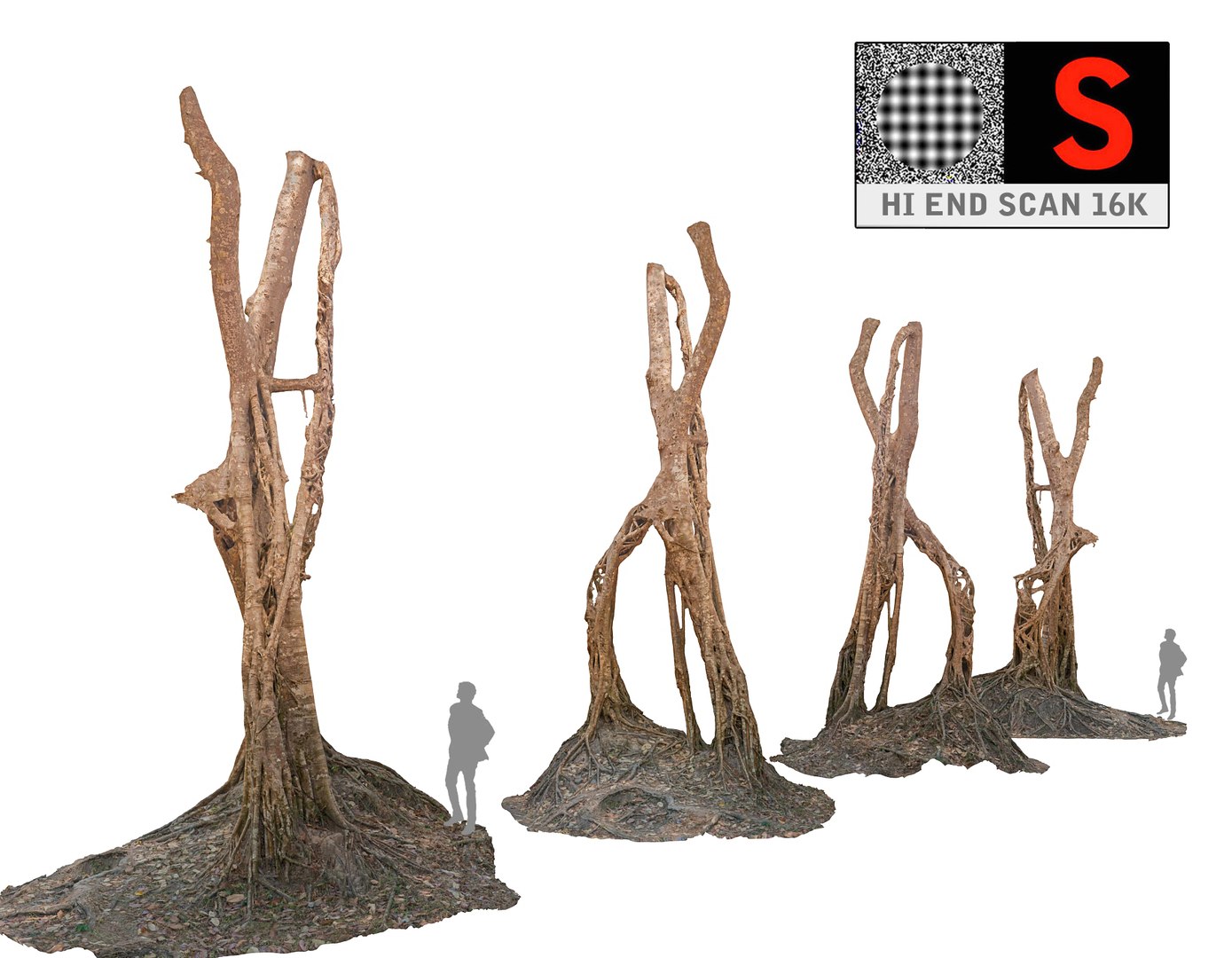 Obj Jungle Liane Tree 16k