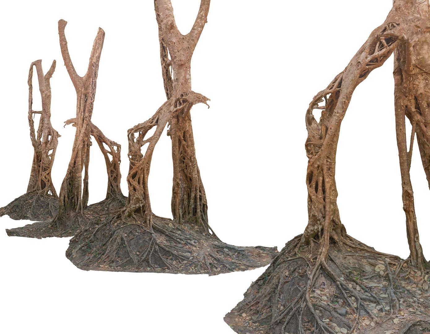 Obj Jungle Liane Tree 16k