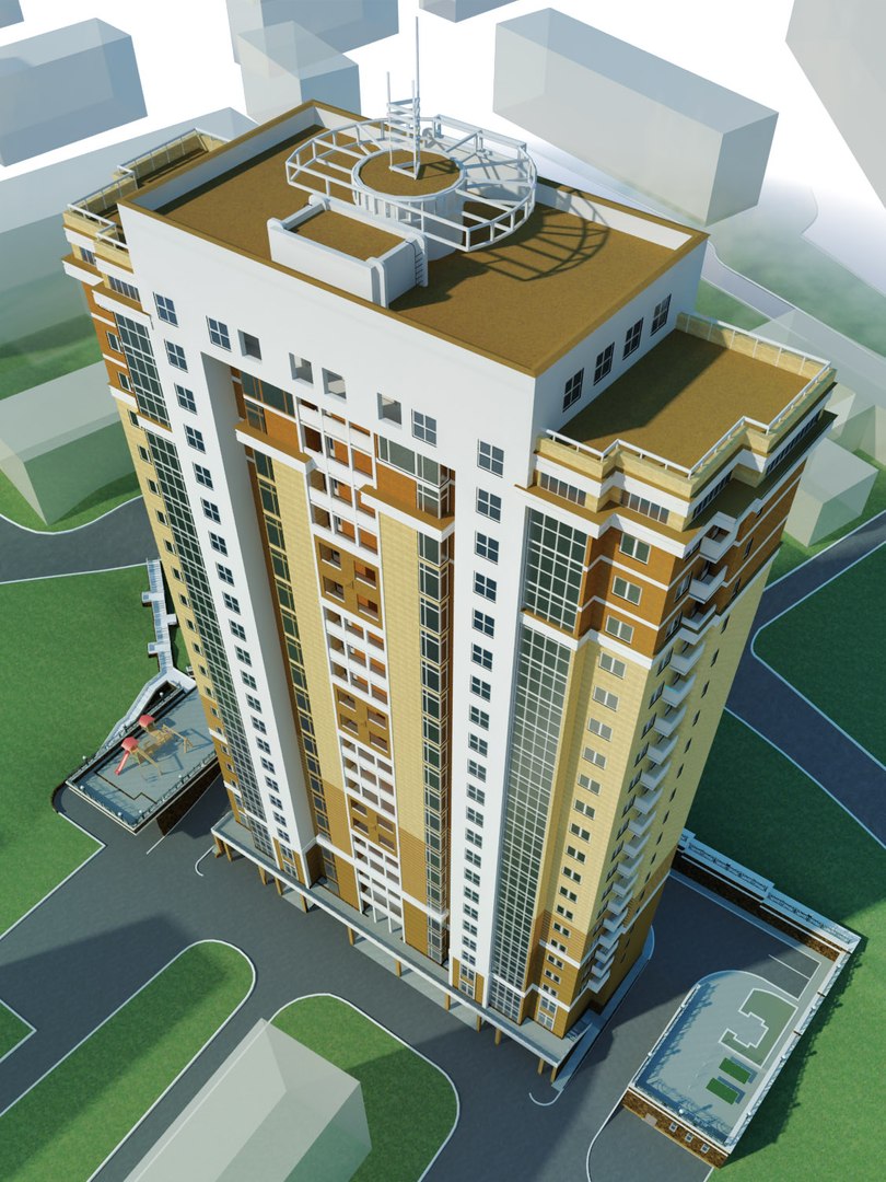 Skyscraper Building 3d Max