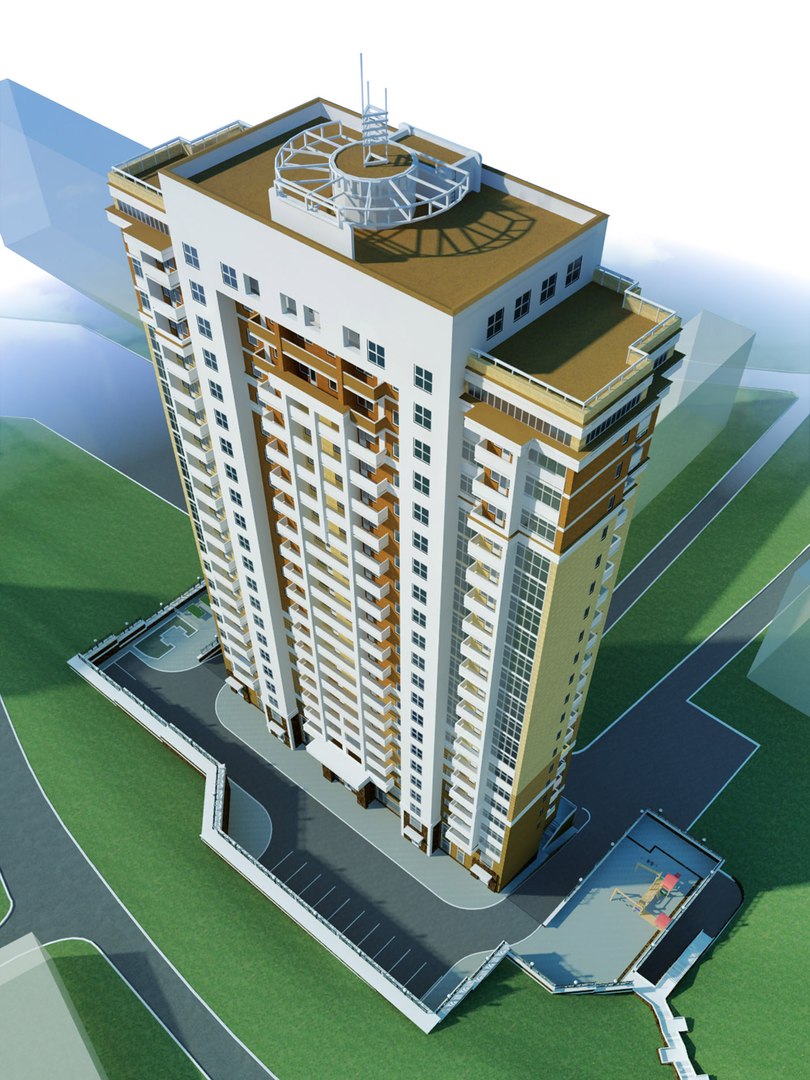 Skyscraper Building 3d Max