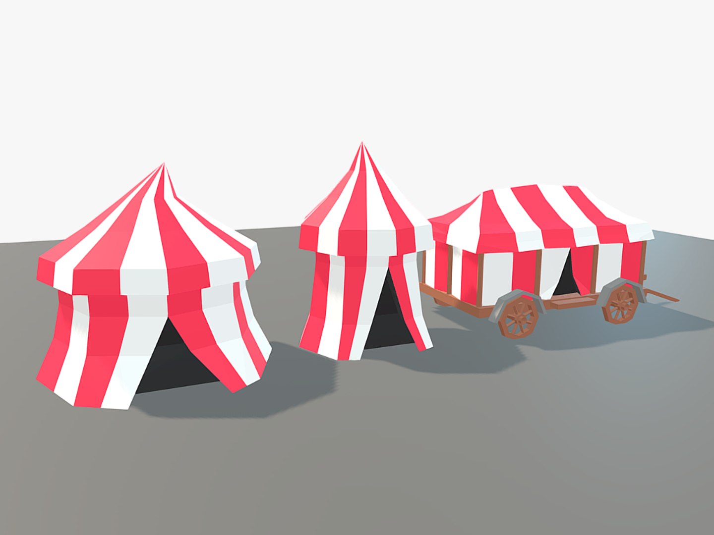 3D Cartoon Tent | 1145617 | TurboSquid