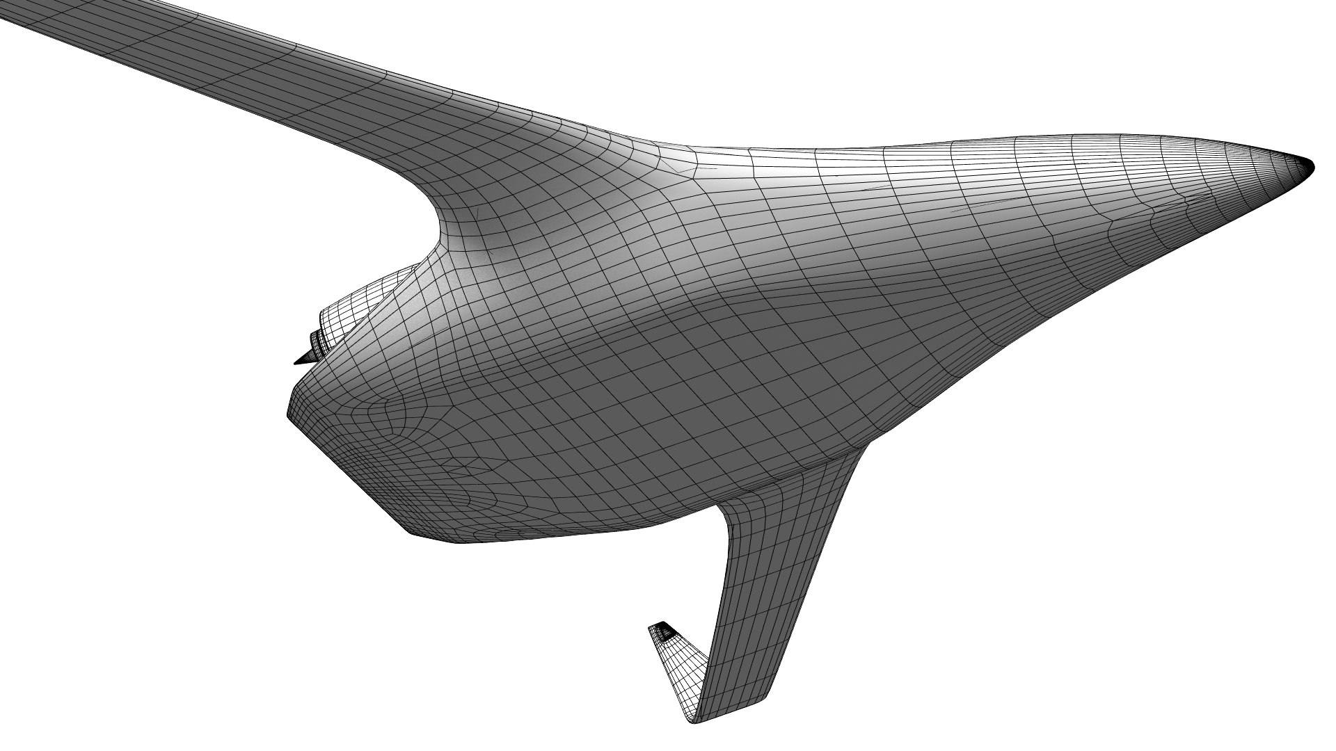 JetZero Blended Wing For Military Model - TurboSquid 2213449