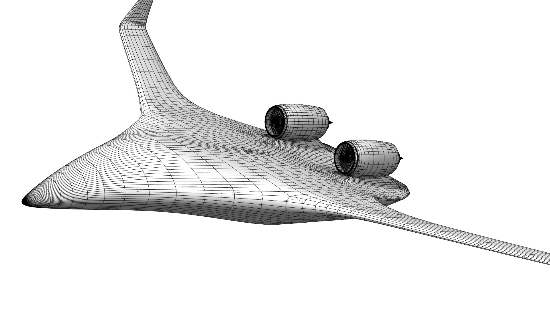 JetZero Blended Wing For Military Model - TurboSquid 2213449