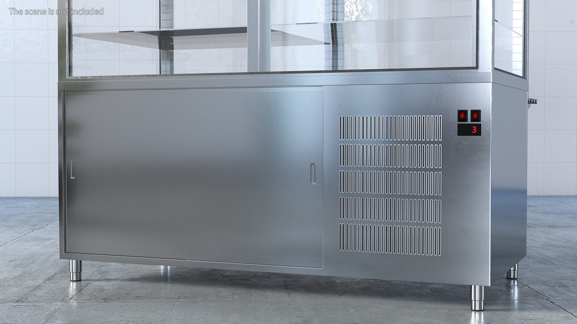 3D Fridge Self Service Line Element - TurboSquid 2059864