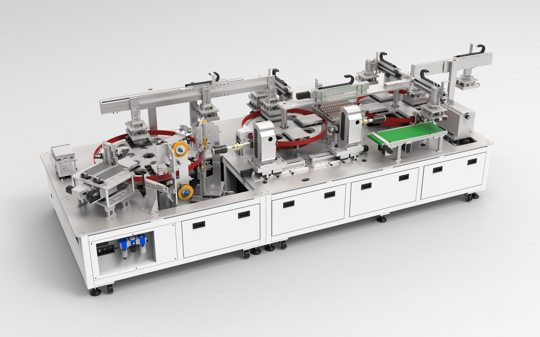 Lithium Battery Welding Glue Machine 3D Model - TurboSquid 1829578