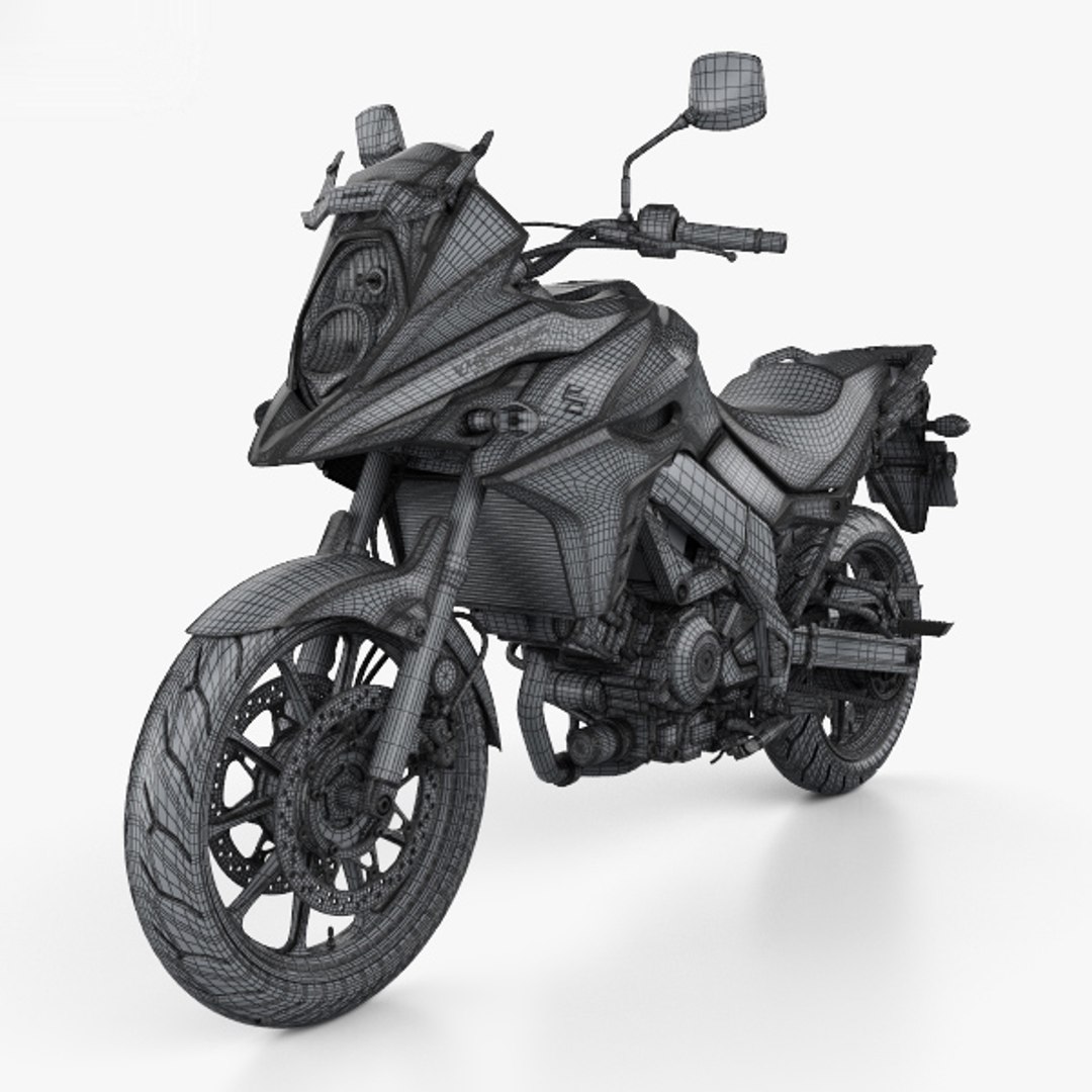 3D suzuki v-strom v model - TurboSquid 1521344