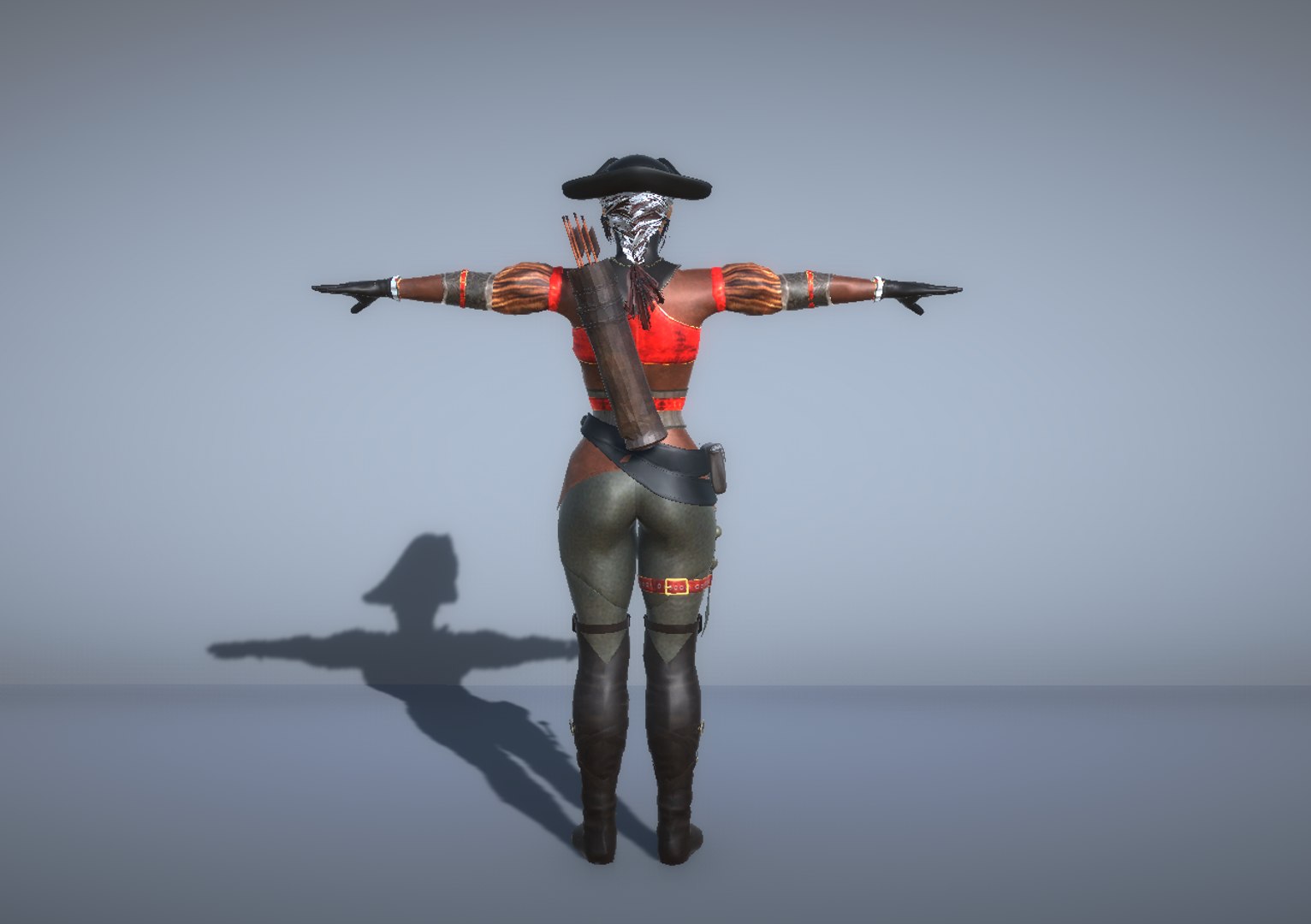 Pirate female crossbow - 3D model - TurboSquid 1514601