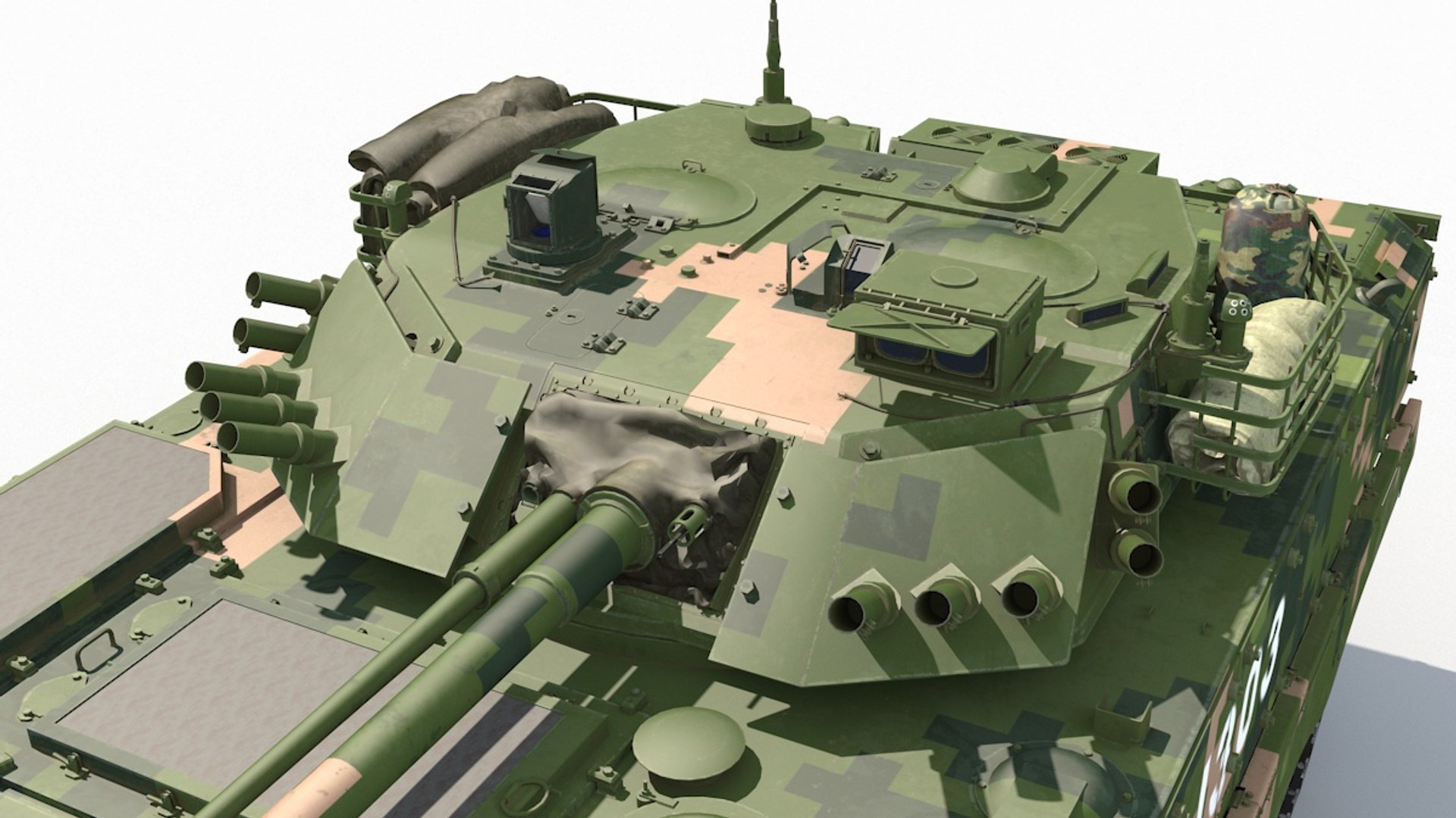 3D Model China ZBD-04 Infantry Fighting Vehicle - TurboSquid 2411484