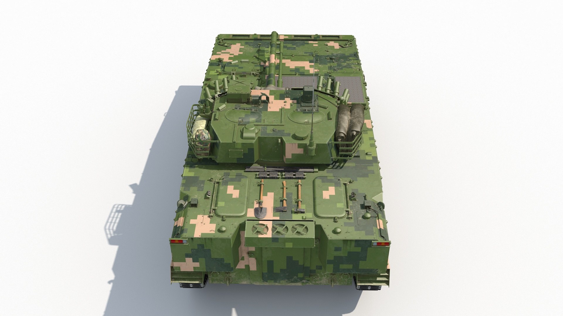3D Model China ZBD-04 Infantry Fighting Vehicle - TurboSquid 2411484