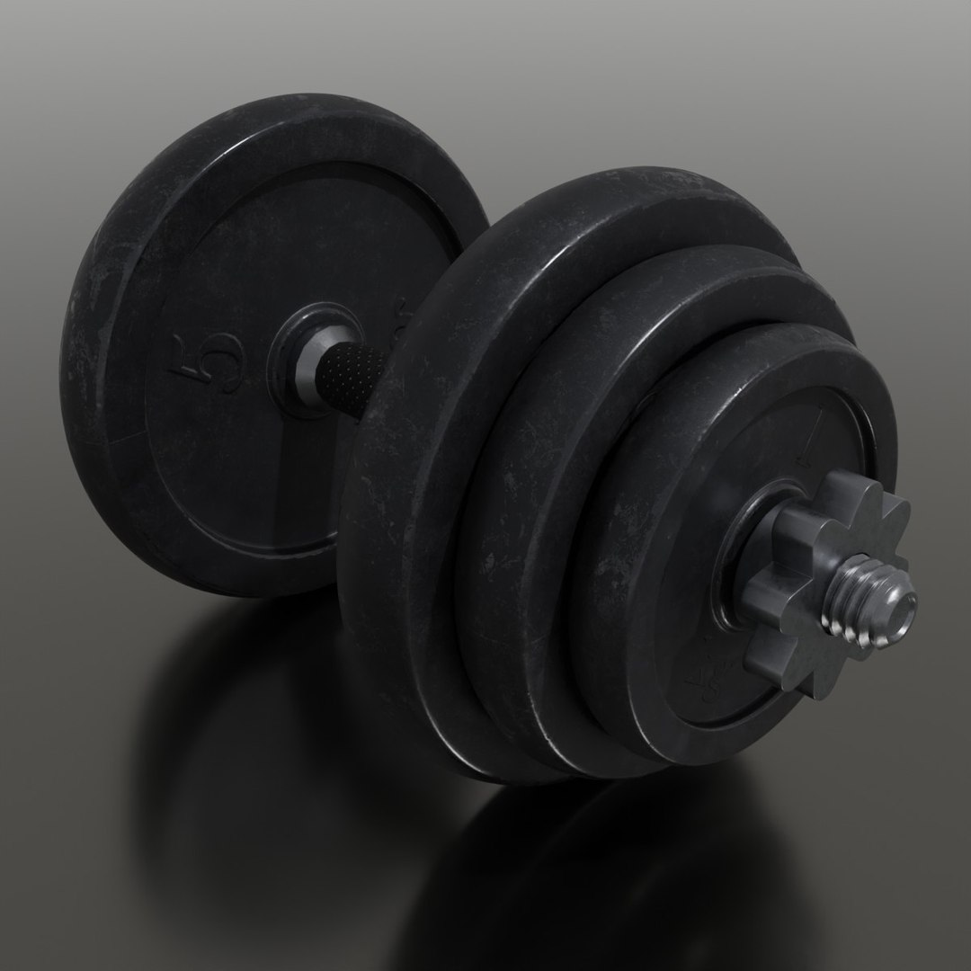 Realistic Dumbbel Model - TurboSquid 2014291