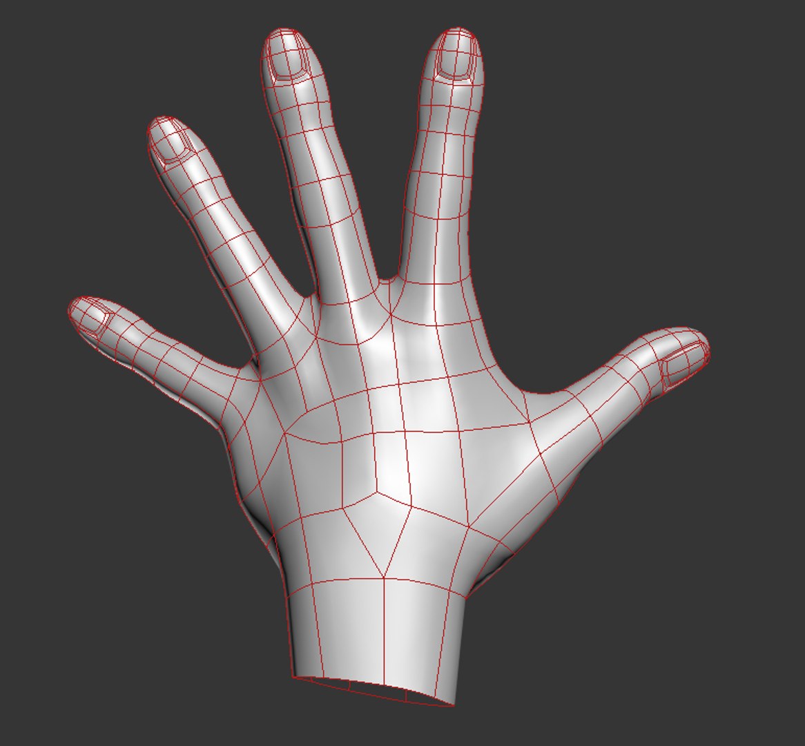 3D model spline hand sculpt - TurboSquid 1339983