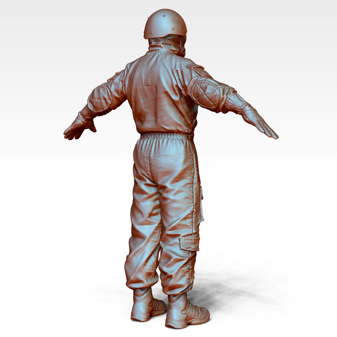 Zbrush British Sas Soldier 3d Model
