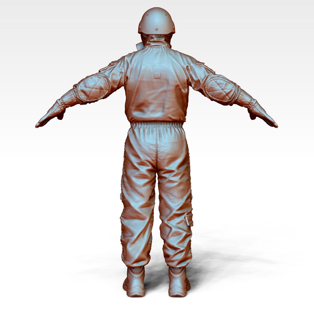 Zbrush British Sas Soldier 3d Model