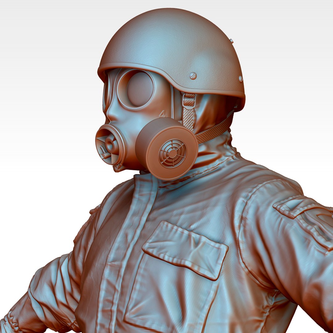 Zbrush British Sas Soldier 3d Model