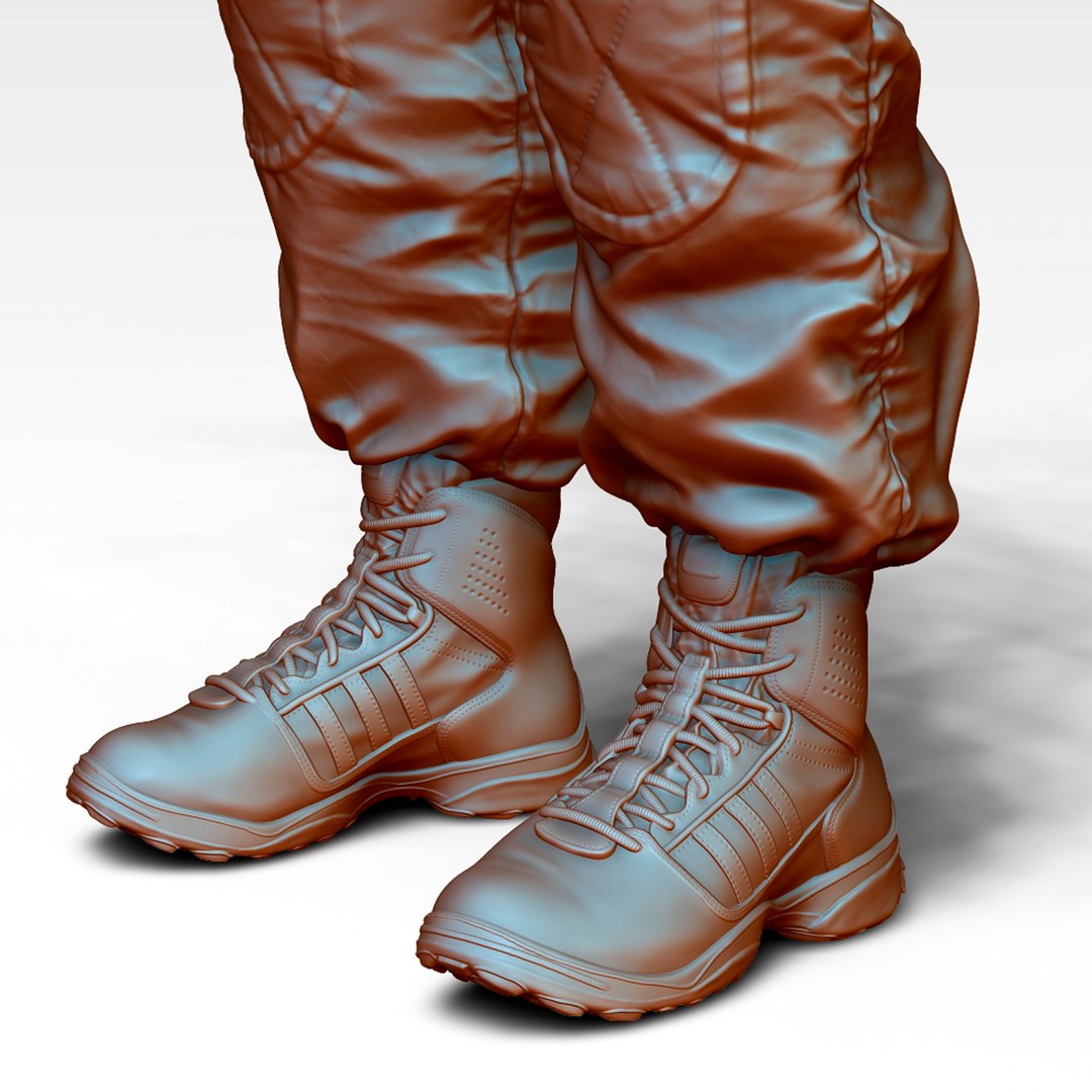 Zbrush British Sas Soldier 3d Model