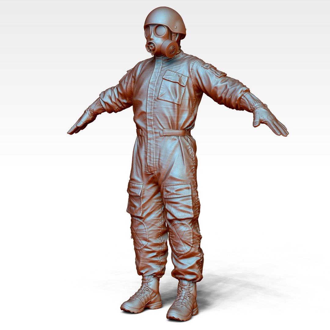 Zbrush British Sas Soldier 3d Model