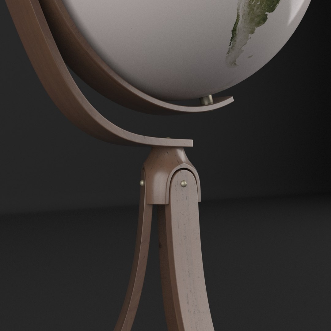 3d World Globe Model