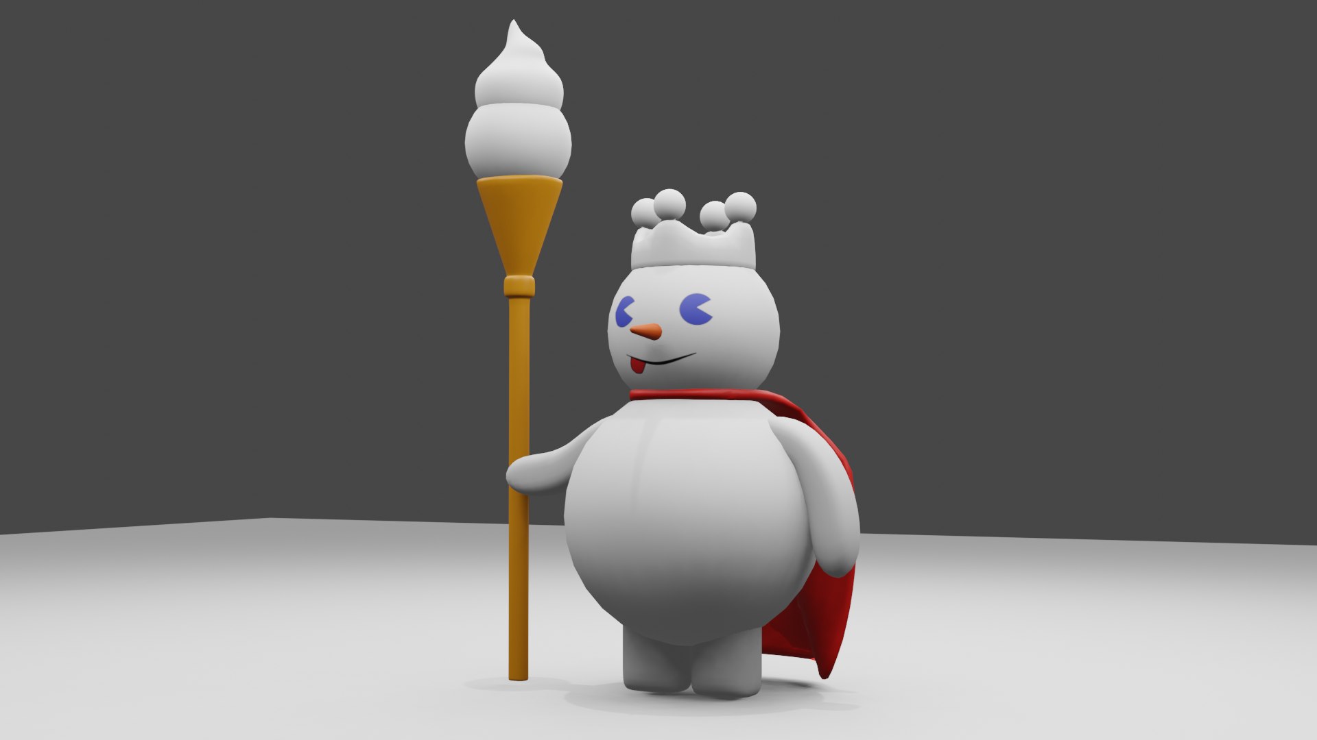 Mixue Mascot 3D Model Blender 3D - TurboSquid 2017186