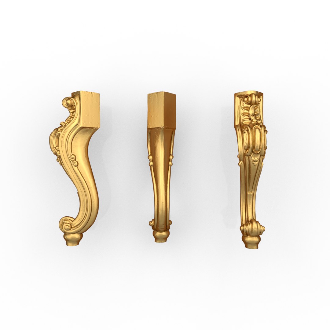 CNC table leg furniture 11 3D model - TurboSquid 2153305