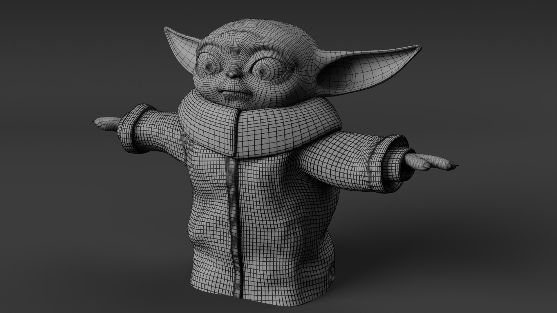 Baby Yoda 3D Model - TurboSquid 1664043