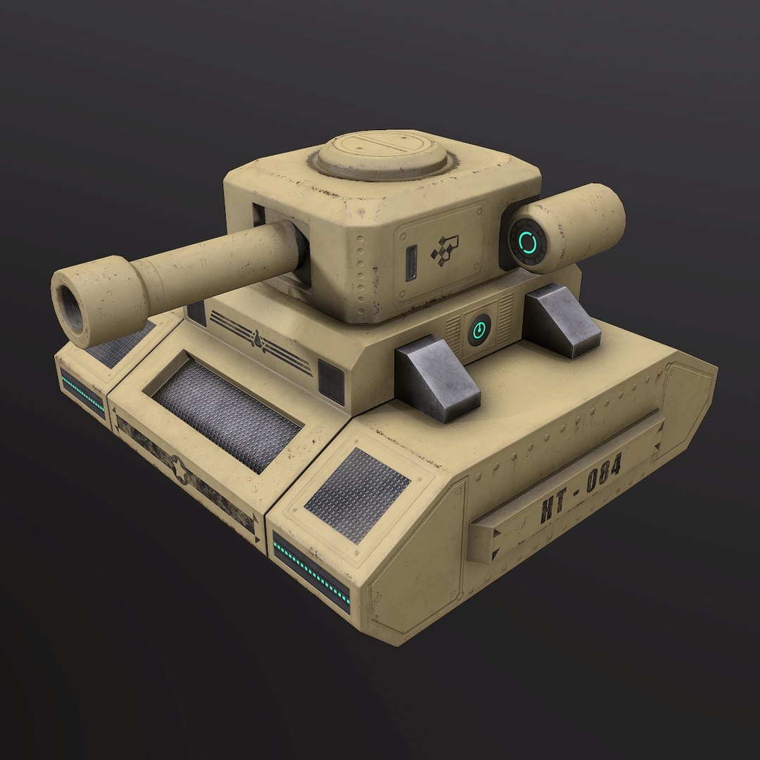 hover tank 3d max