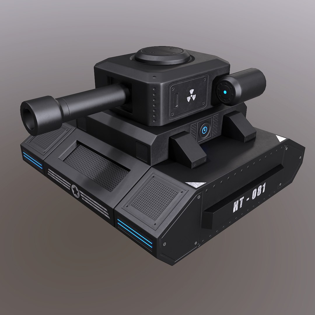 hover tank 3d max