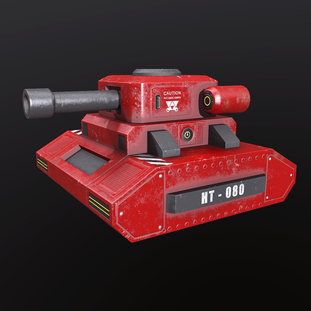 hover tank 3d max