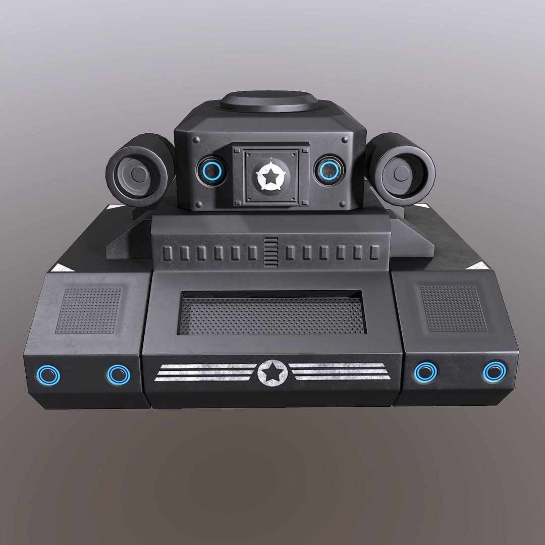 hover tank 3d max