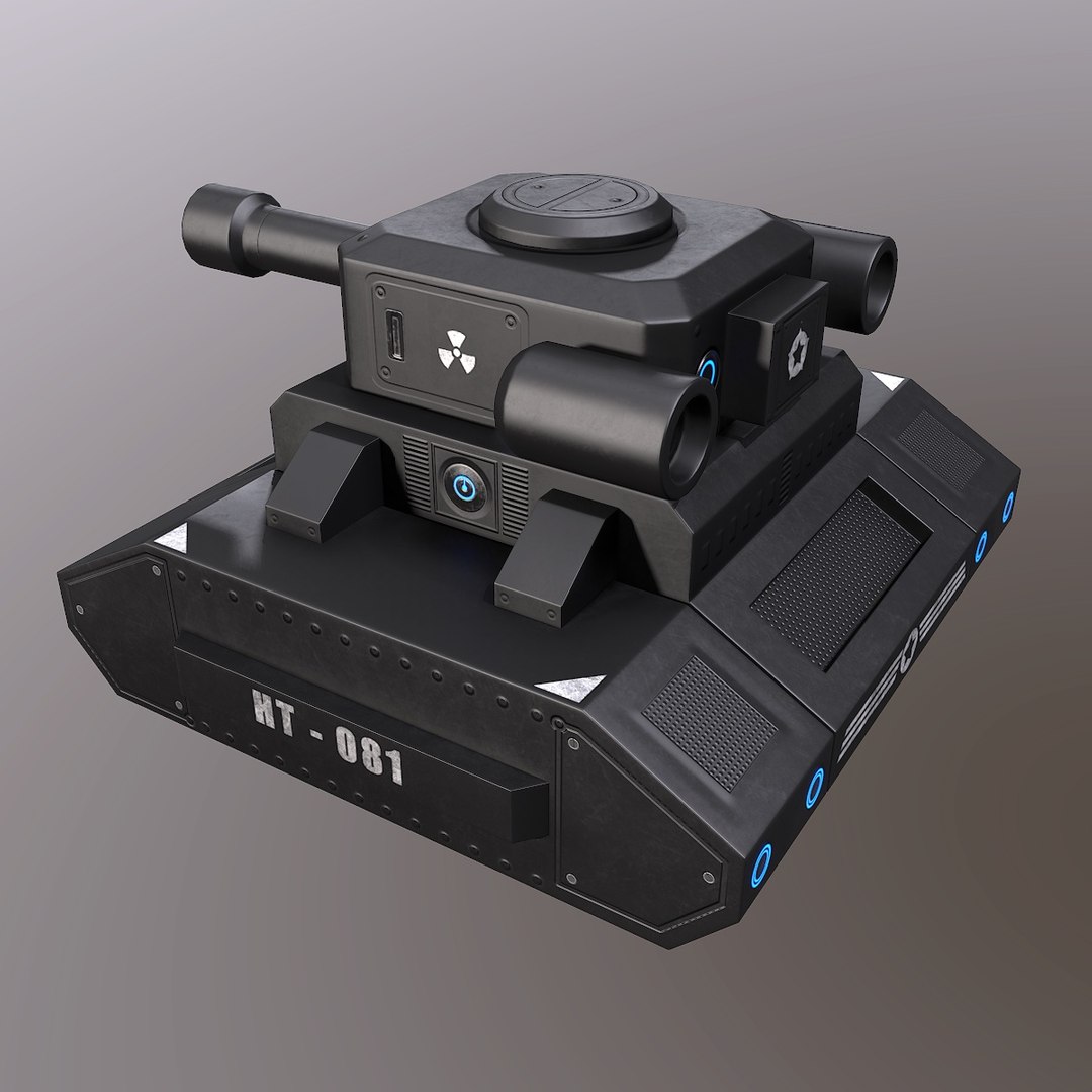 hover tank 3d max