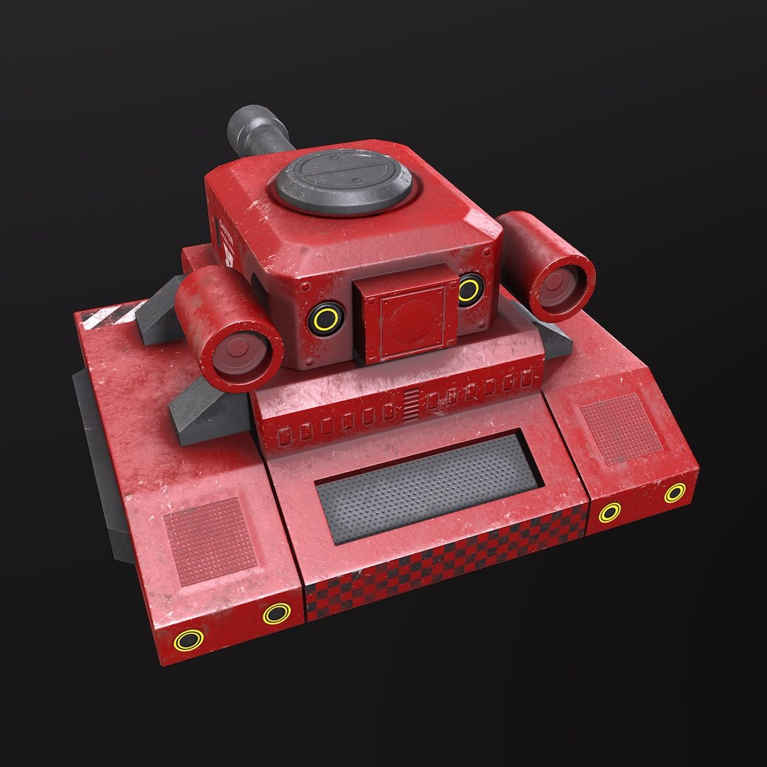 hover tank 3d max