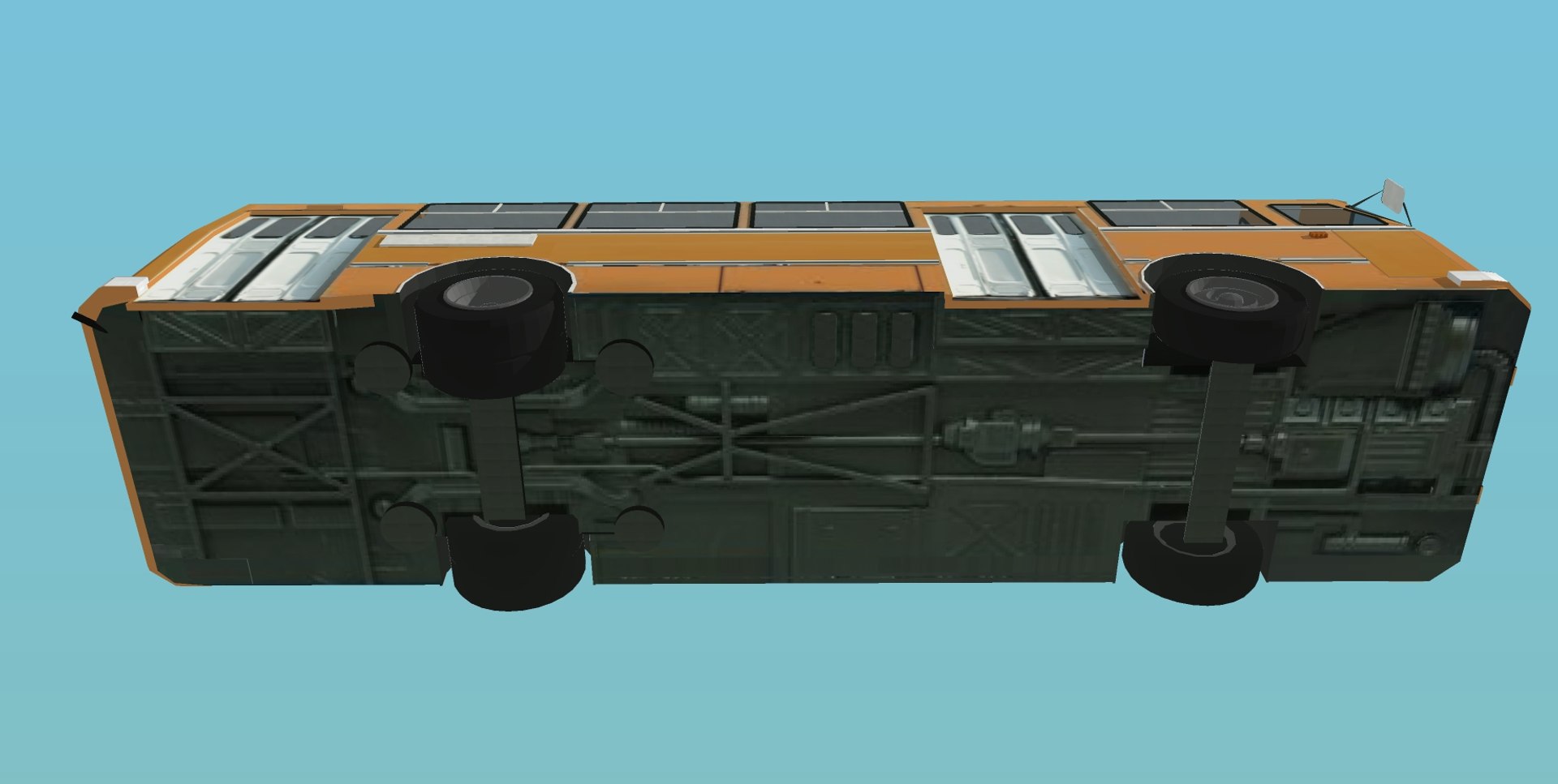 Soviet Bus 3D Model - TurboSquid 1510350