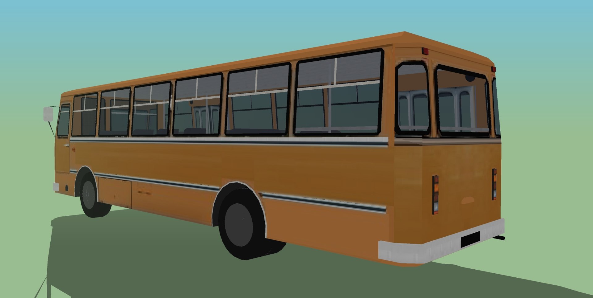 Soviet Bus 3D Model - TurboSquid 1510350