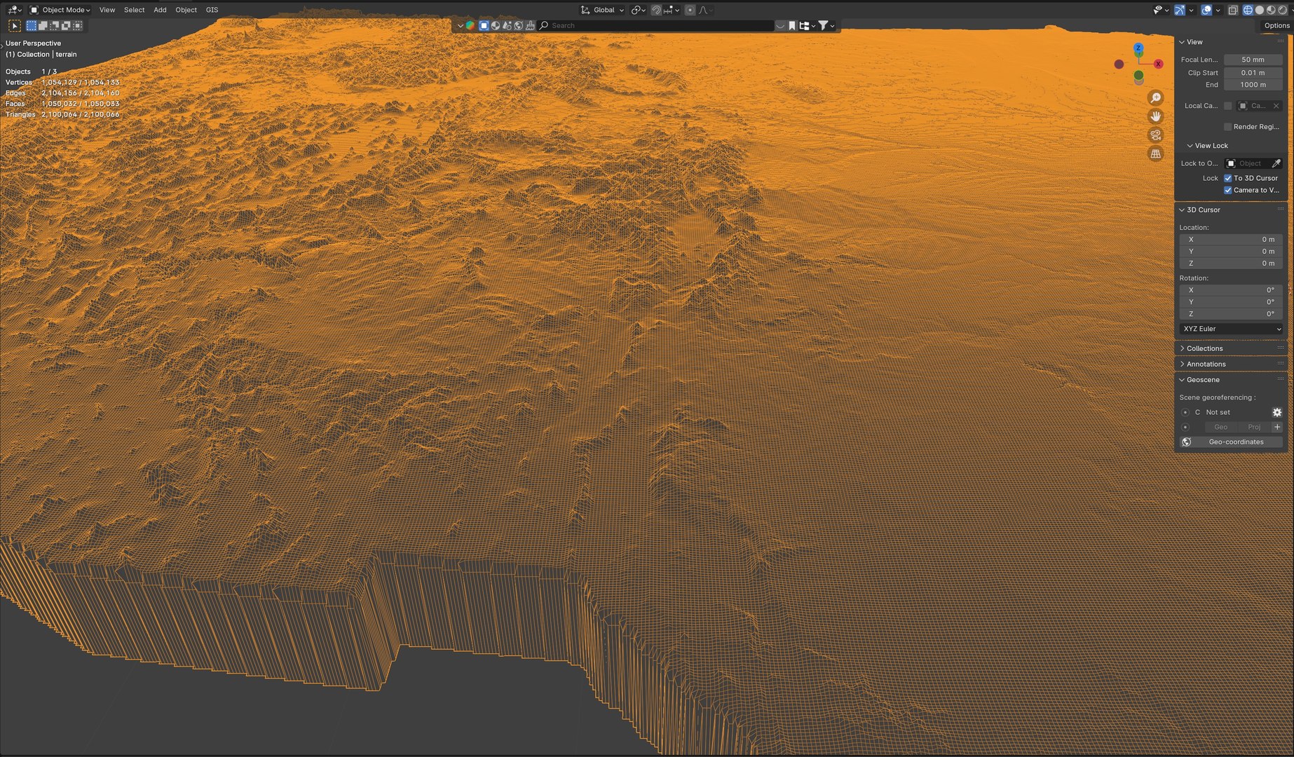 3D USA Terrain Map - TurboSquid 2337629