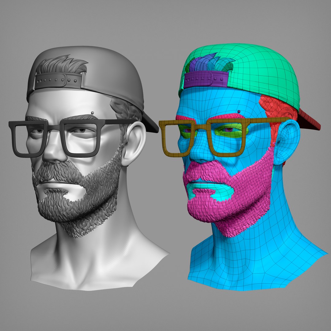 3D Cartoon Male Character Anatoly Base Mesh Model - TurboSquid 1935206