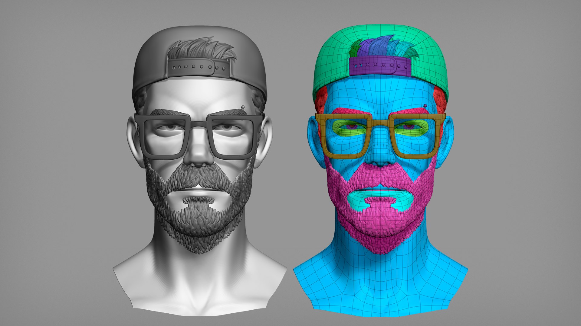 3D Cartoon Male Character Anatoly Base Mesh Model - TurboSquid 1935206