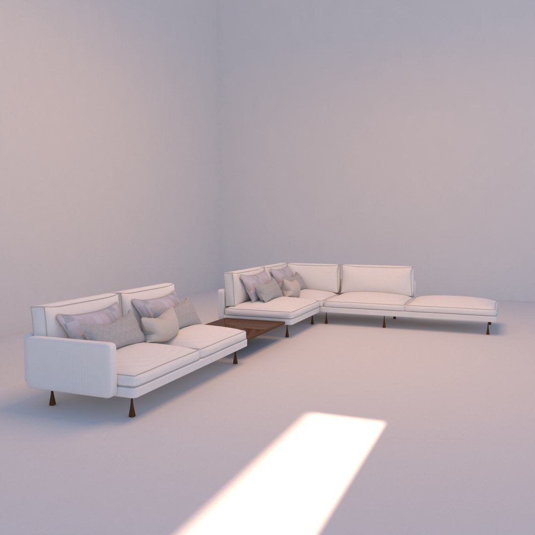 3D sofa table modelling - TurboSquid 1322392