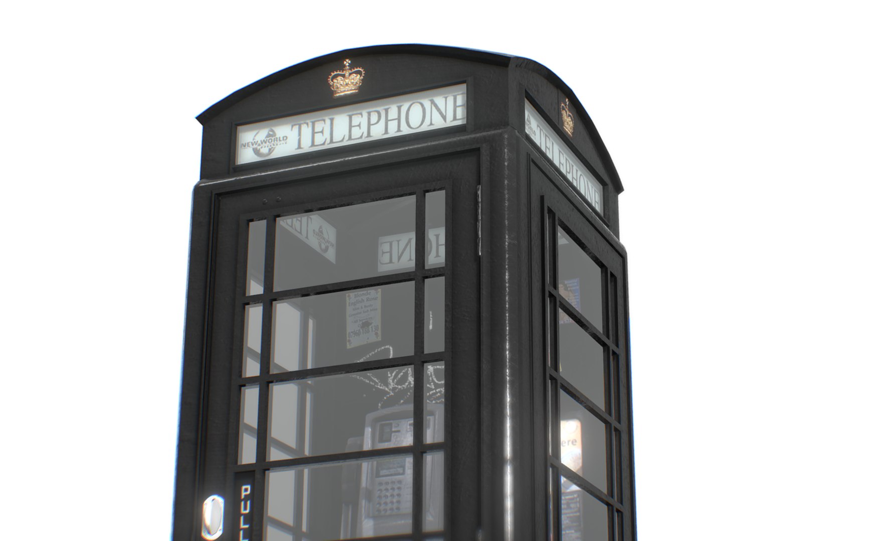 English Telephone Boxes Collection 3D Model - TurboSquid 2146692