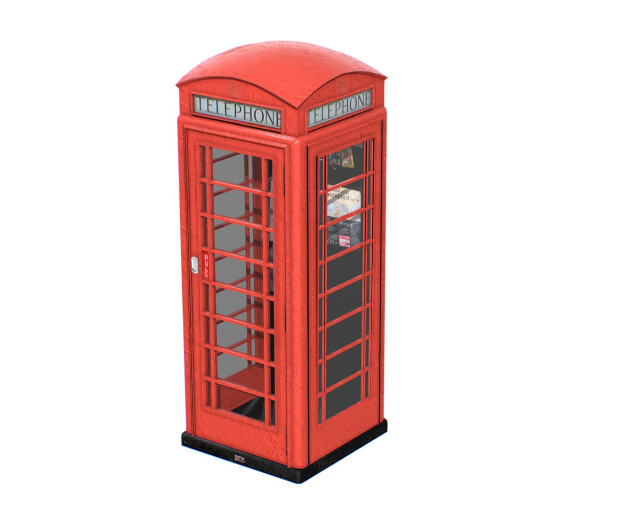 English Telephone Boxes Collection 3D Model - TurboSquid 2146692