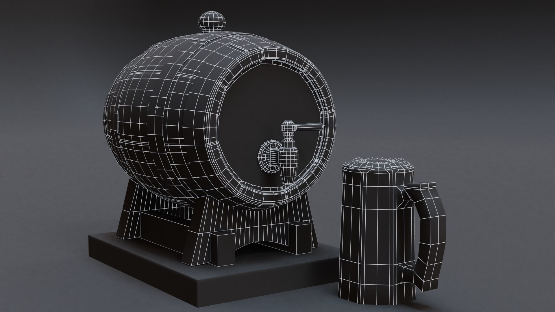 Beer Barrel 3D Model - TurboSquid 1782712