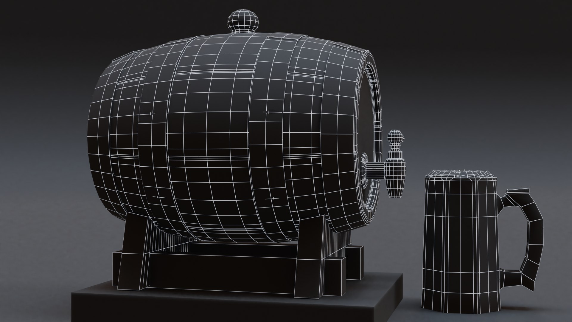 Beer Barrel 3D Model - TurboSquid 1782712