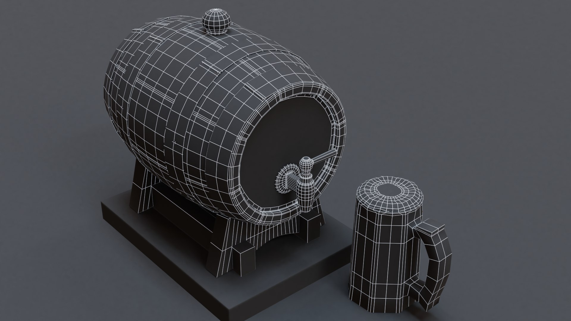 Beer Barrel 3D Model - TurboSquid 1782712