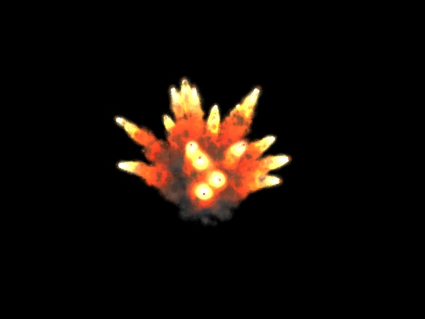 free standard particle volume 3d model