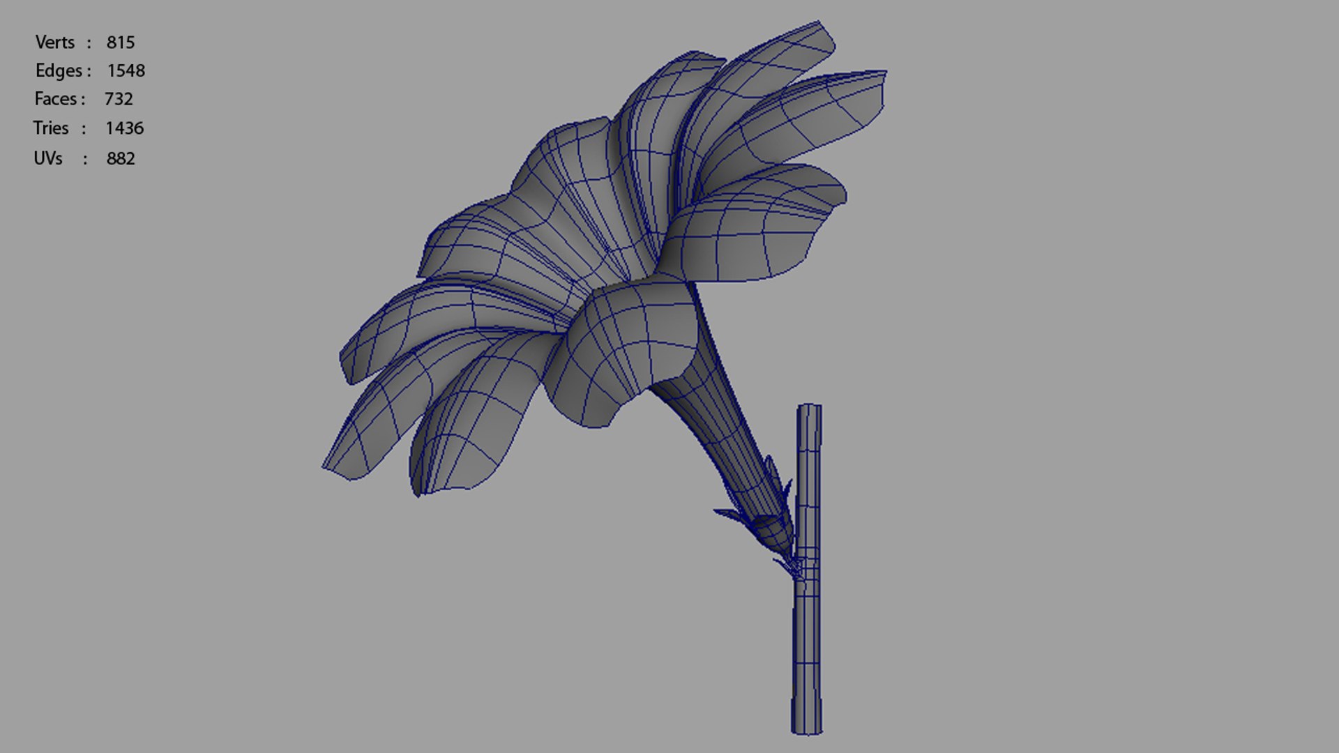 Structure Flower Obj