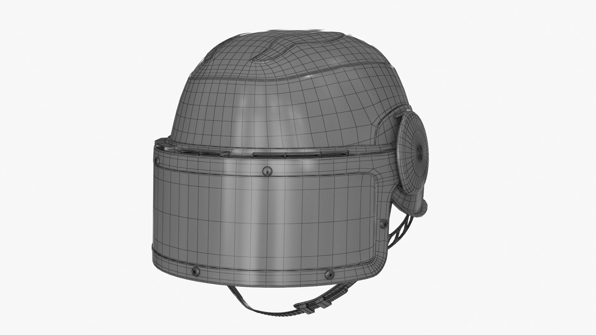 3D Police Hemlet Model - TurboSquid 2222581