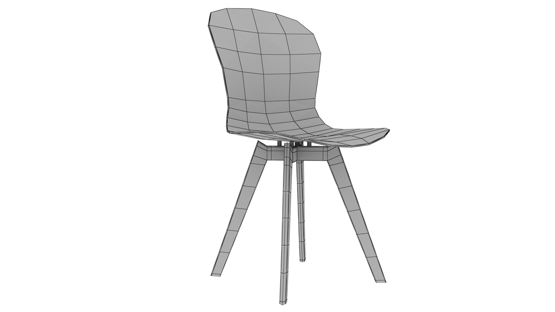 Chair Adelaide Seat 3D Model - TurboSquid 1585791